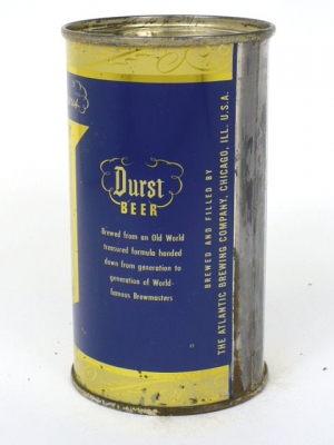 Item #58534 1952 Durst Beer Flat Top Can 57-16.3