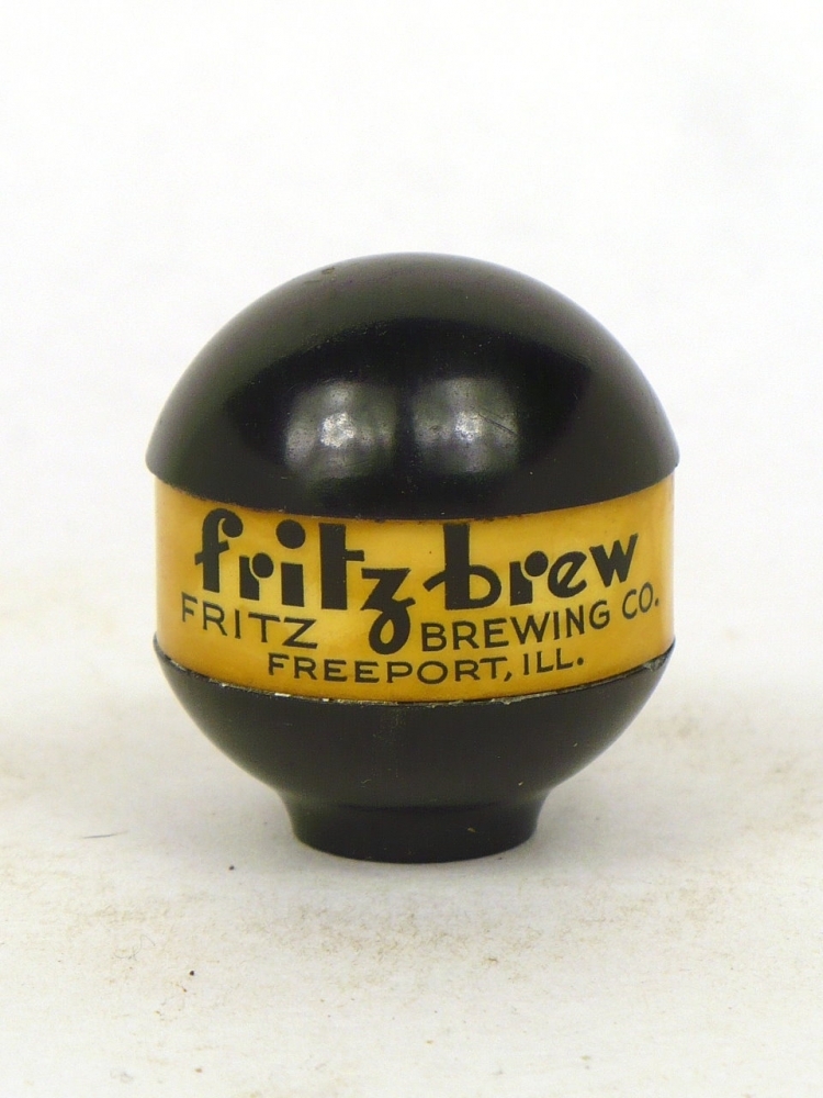 Item #78540 1933 Fritz Brew Beer Ball Knob No Ref.