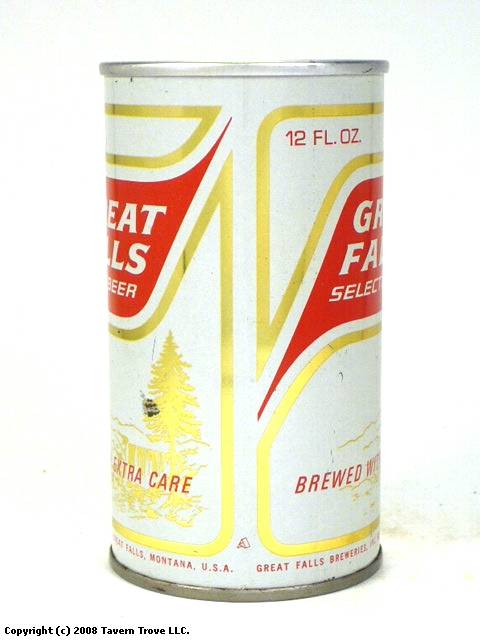 Item #46524 1966 Great Falls Select Beer Tab Top Can T71-12.2