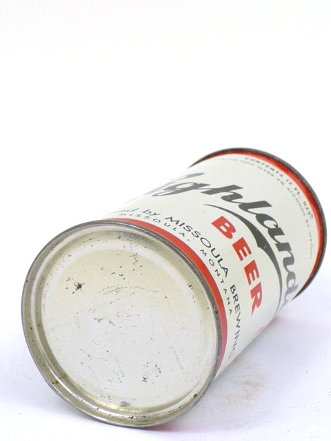 Item #59863 1950 Highlander Beer Flat Top Can 82-10