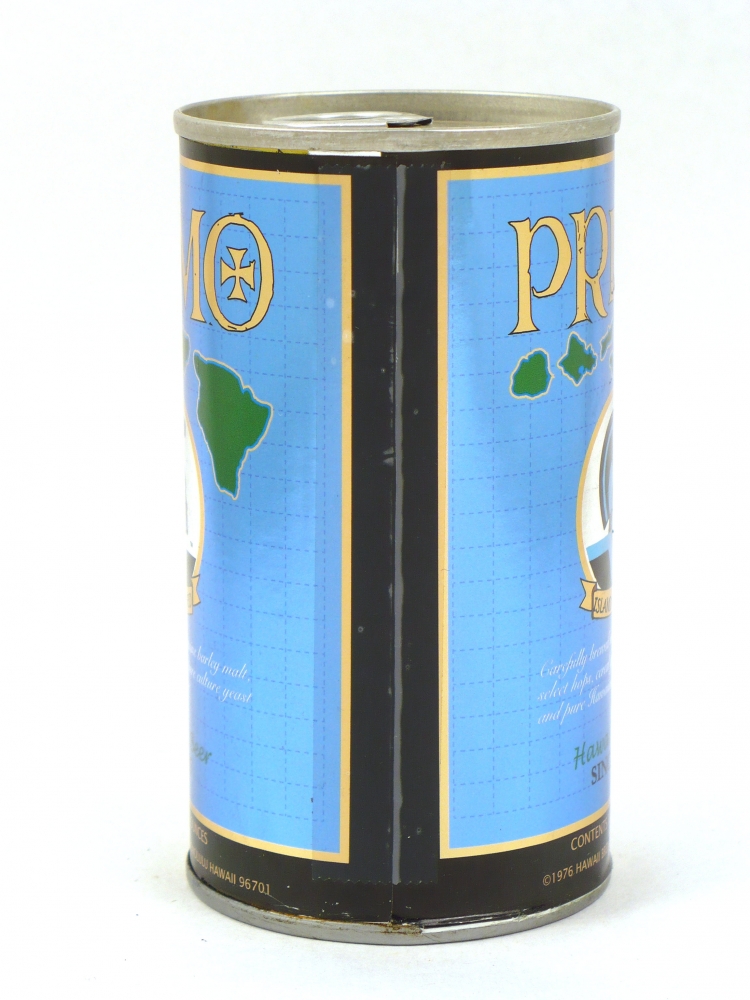 Item #86241 1976 Primo Hawaiian Beer test can Tab Top Can No Ref.