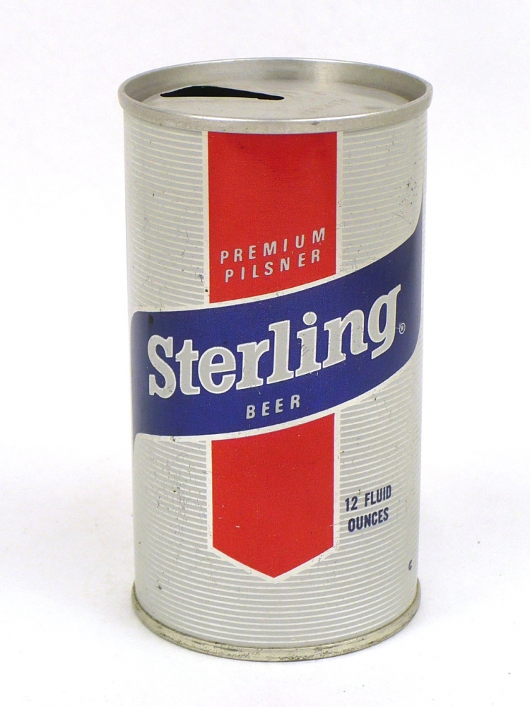 Item #28450 1967 Sterling Premium Pilsener Beer Tab Top Can T127-15