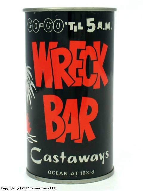 Item #29639 1970 Wreck Bar Maraca Miami Florida Flat Top Can