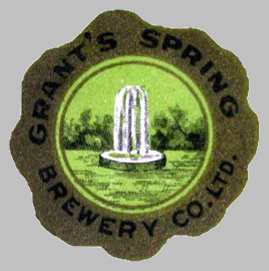 Grant's Spring Brewing Co. of Hamilton, Ontario, Canada - Tavern Trove