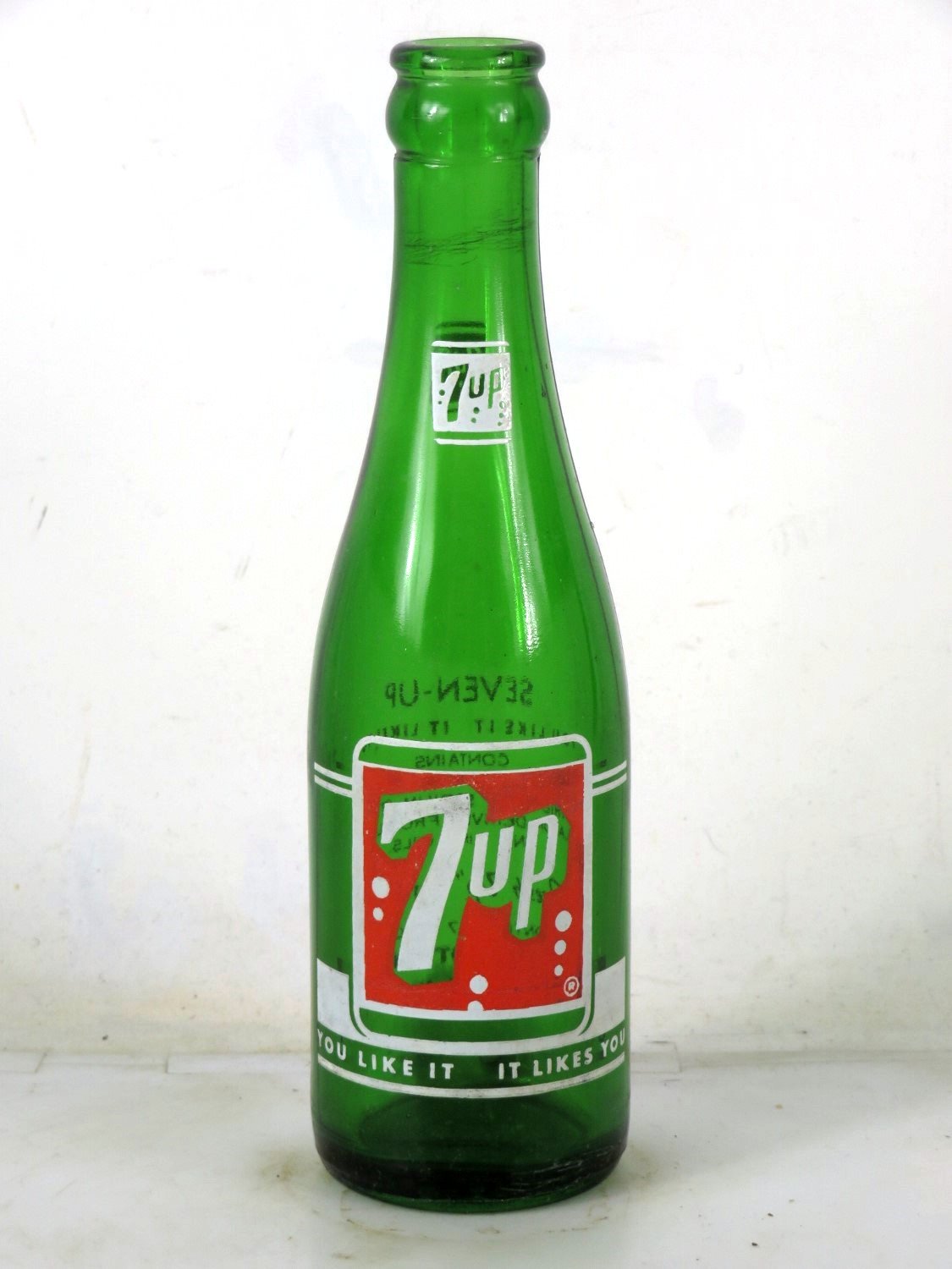 Item #103532 1940 7up Seven Up Winston Salem North Carolina ACL Bottle