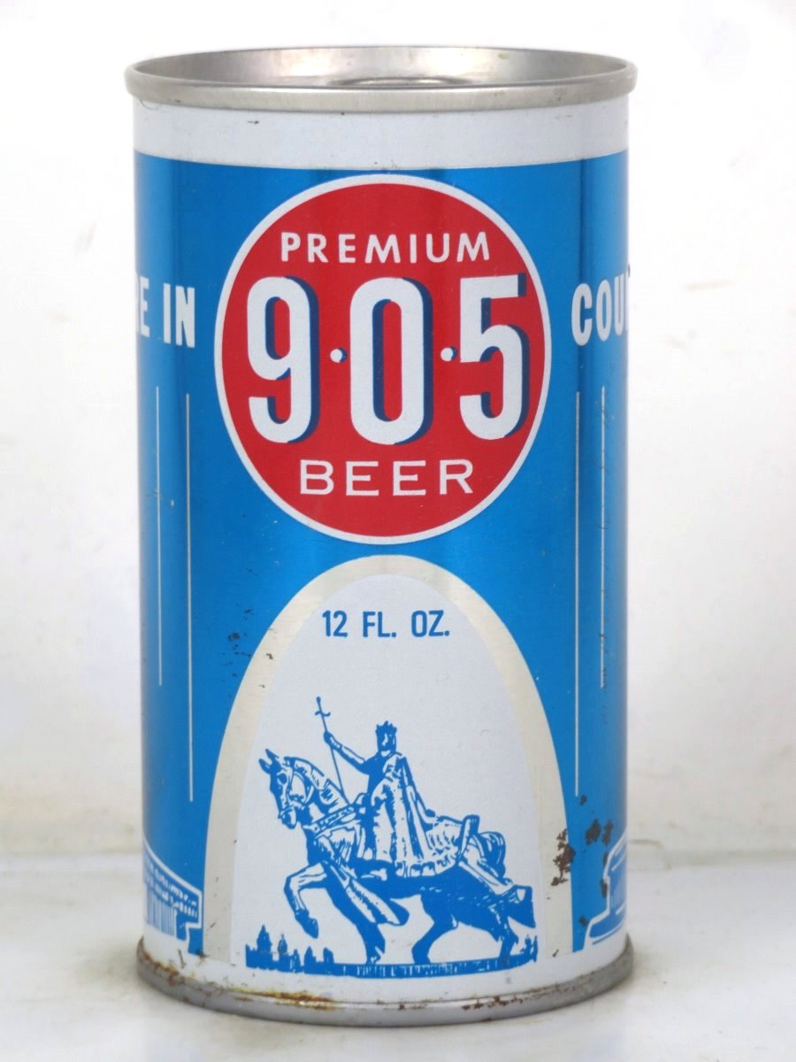 Item #14045 1969 9*0*5 Premium Beer Tab Top Can T98-17