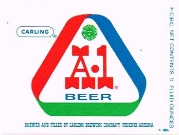 Item #68015 1966 A-1 Beer Label