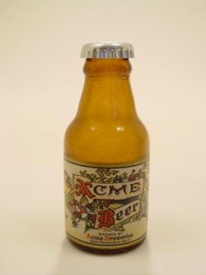 Item #1796 1940 Acme Beer Mini Bottle