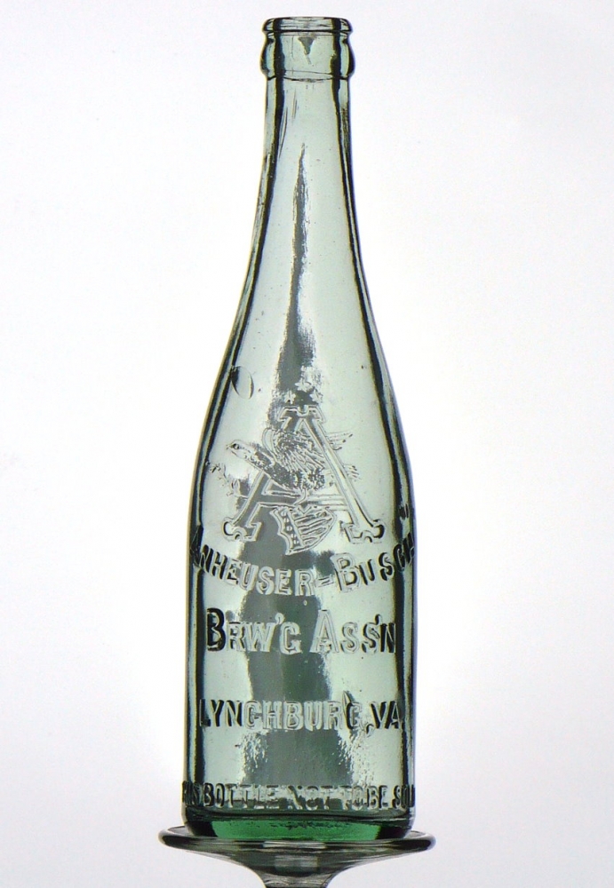 Item #87556 1905 Anheuser Busch Beer Bottle