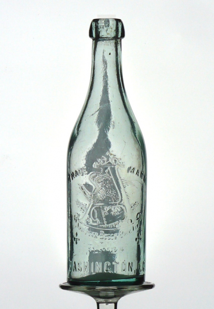 Item #87560 1890 Anheuser Busch Beer Bottle