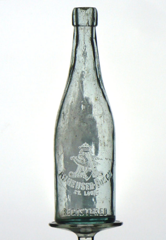 Item #12993 1890 Anheuser Busch Beer Bottle