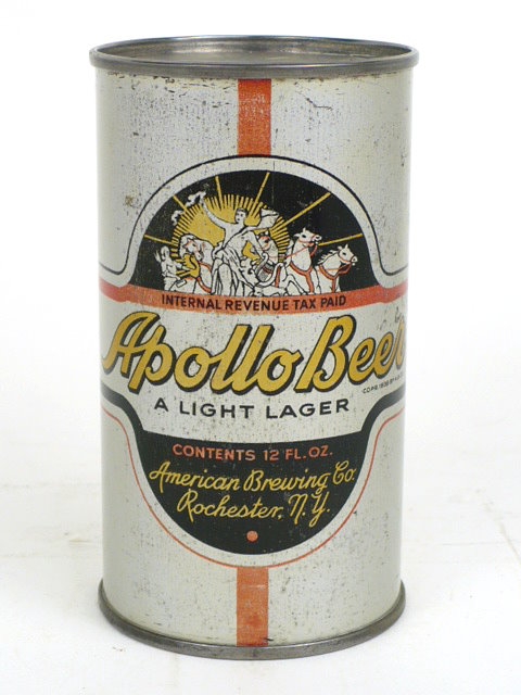 Item #27830 1942 Apollo Beer Flat Top Can OI-40