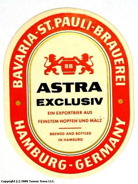 Item #43950 1961 Astra Exclusiv Label
