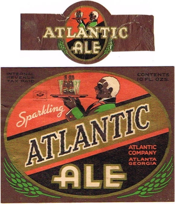 Item #80850 1937 Atlantic Ale Label ES29-16