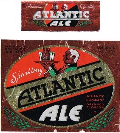 Item #80865 1947 Atlantic Ale Label ES29-21V