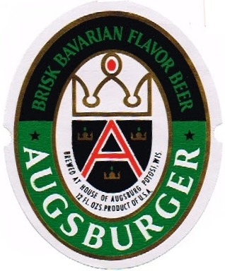 Item #47393 1965 Augsburger Beer Label