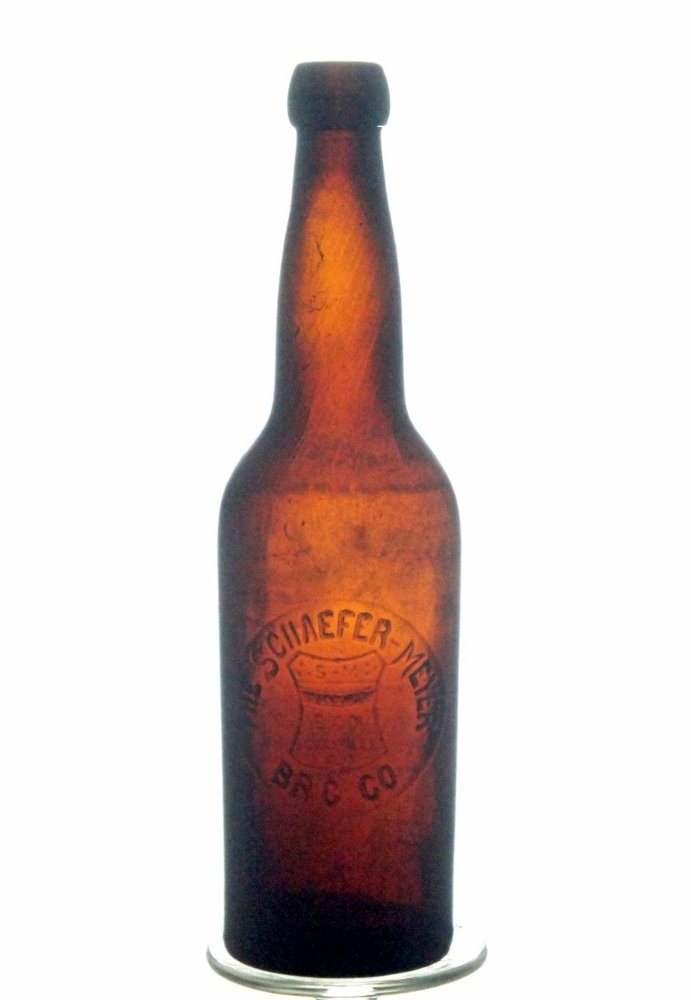 Item #87603 1889 Schaefer & Meyer Brewing Co. Beer Bottle