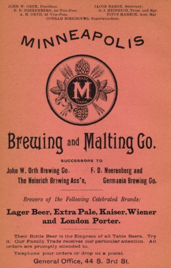 Item #45158 1891 Beers Paper Ad