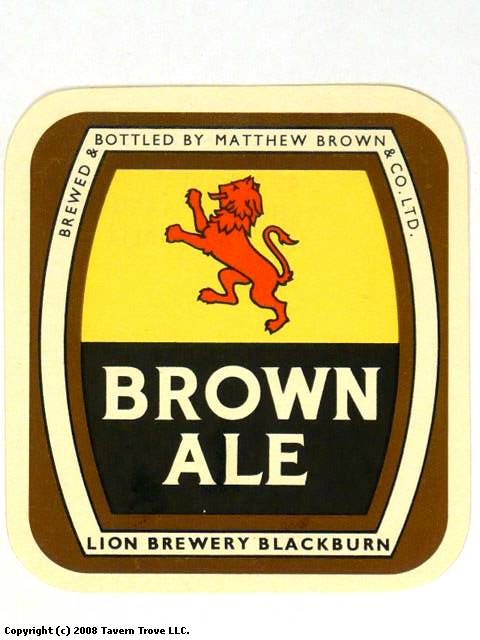 Item #45486 1960 Brown Ale Label