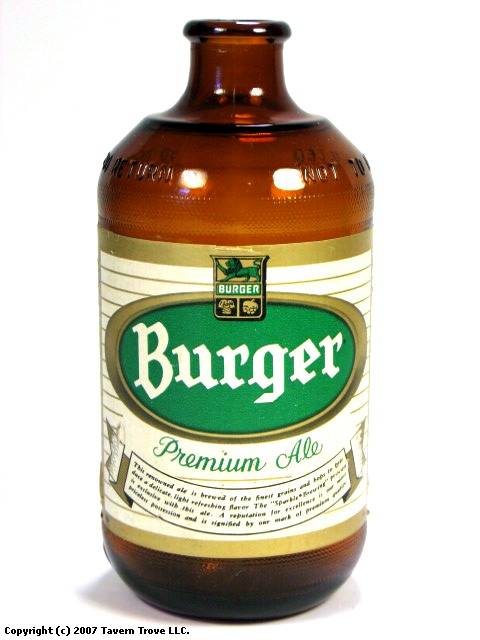 Item #30878 1965 Burger Premium Ale Bottle/Can Opener