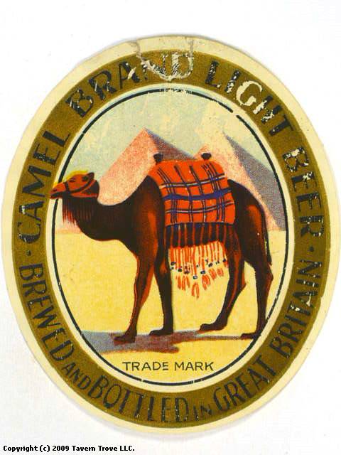 Item #50524 1937 Camel Brand Light Beer Label