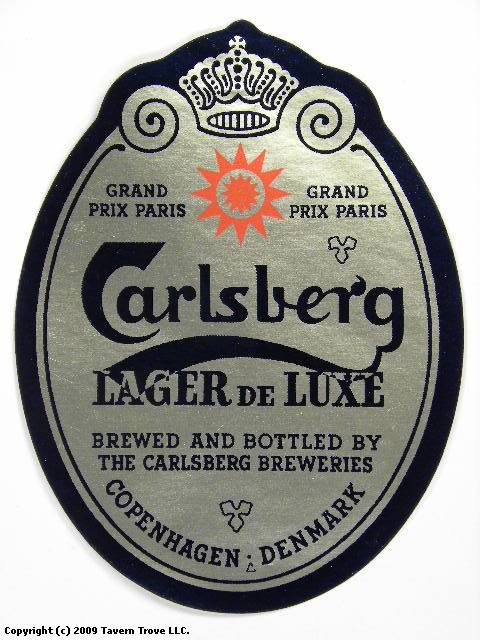 Item #53550 1967 Carlsberg Lager DeLuxe Label