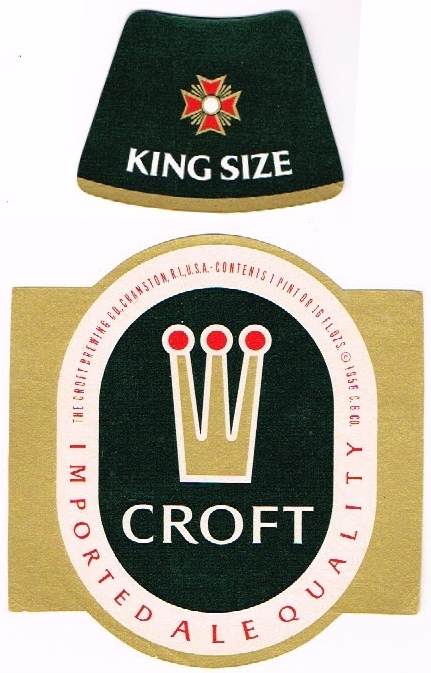 Item #65848 1960 Croft Ale Label