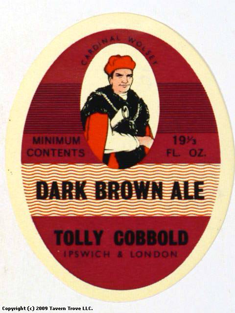 Item #51018 1964 Dark Brown Ale Label