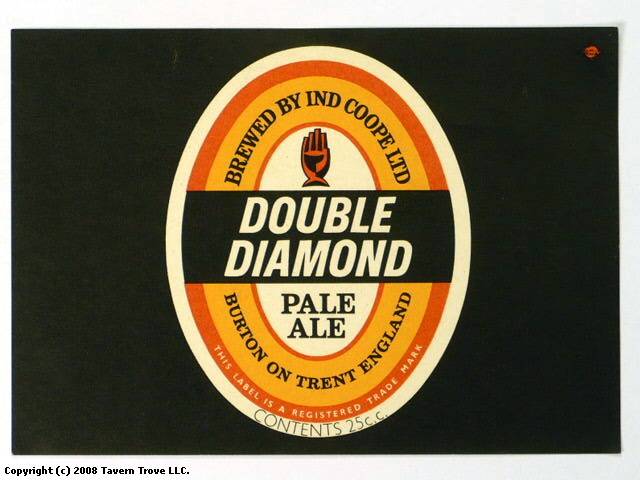 Item #45696 1965 Double Diamond Pale Ale Label