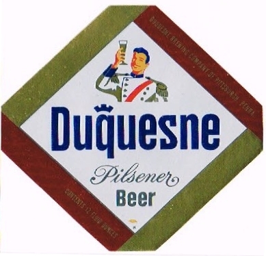 Item #65158 1956 Duquesne Pilsener Beer Label