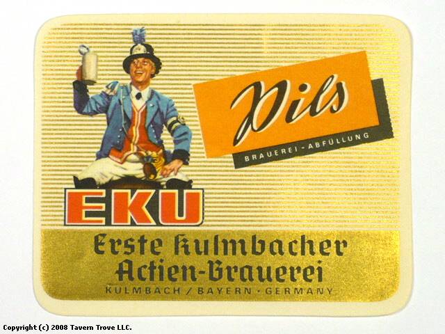 Item #37189 1957 EKU Pils Label