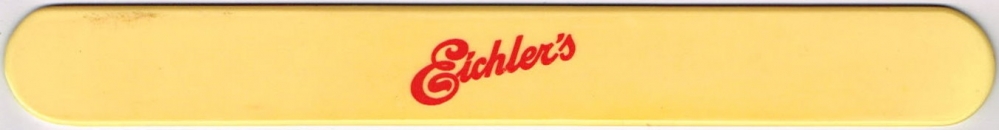 Item #87939 1945 Eichler's Beer Foam Scraper
