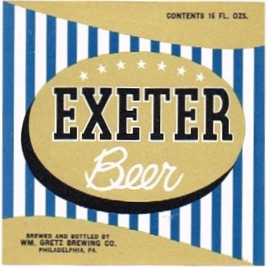 Item #70227 1953 Exeter Beer Label