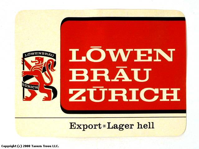 Item #42625 1970 Export Lager Hell Label