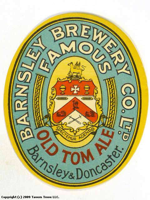 Item #50562 1947 Famous Old Tom Ale Label