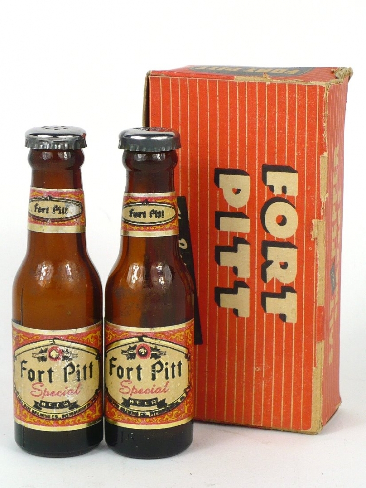 Item #5602 1948 Fort Pitt Special Beer set Mini Bottle