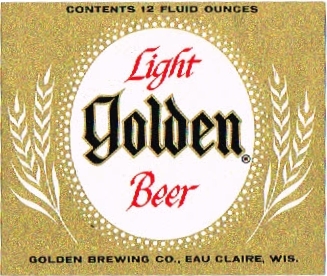 Item #47321 1968 Golden Light Beer Label