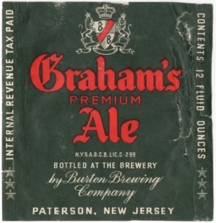 Item #71107 1936 Graham's Ale Label EC106-21