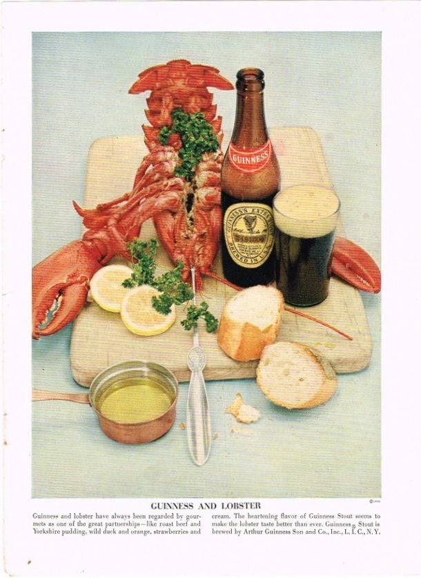 Item #75664 1950 Guinness Extra Stout Paper Ad