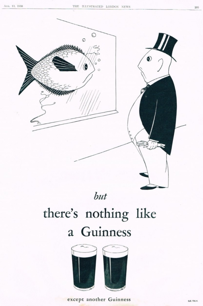 Item #74702 1938 Guinness's Extra Stout Paper Ad
