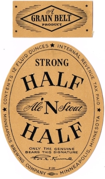 Item #75483 1935 Half 'N Half Label CS91-02