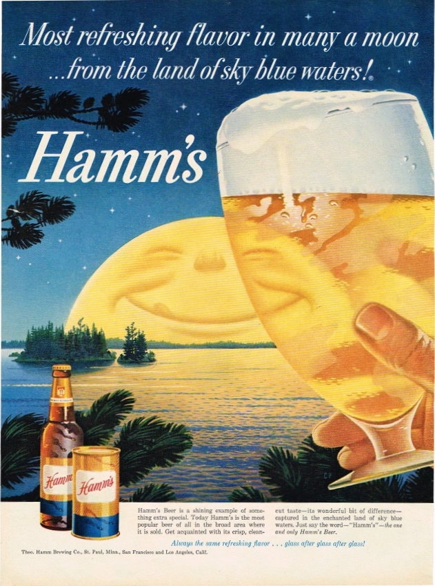 Item #79880 1954 Hamm's Beer Paper Ad