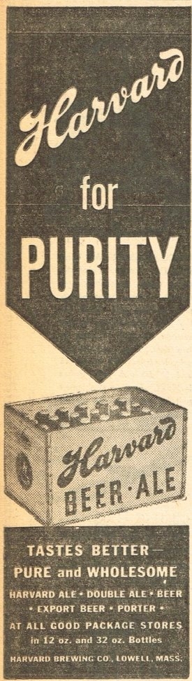 Item #77417 1936 Harvard Beer Paper Ad