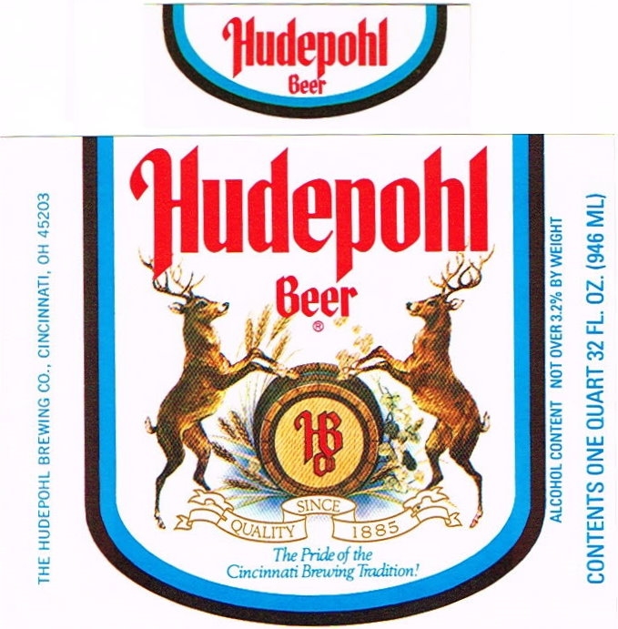 Item #47769 1978 Hudepohl Beer Label
