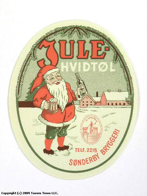 Item #54069 1949 Jule Hvidtøl Label