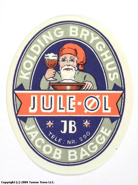 Item #53682 1950 Jule-Øl Label