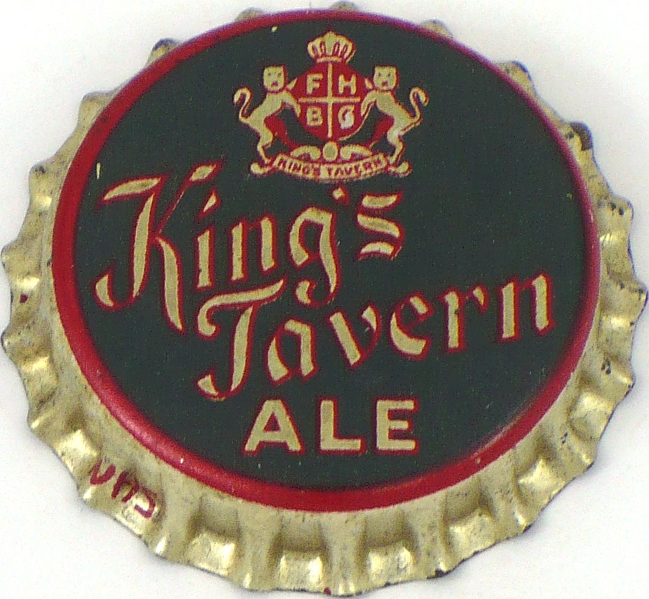 Item #12538 1938 King's Tavern Ale Bottle Cap
