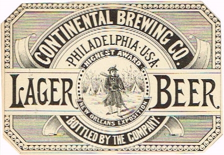 Item #2941 1886 Lager Beer Label PA69-04