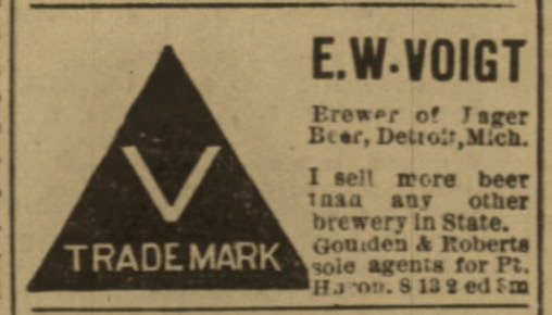 Item #52809 1878 Lager Beer Paper Ad