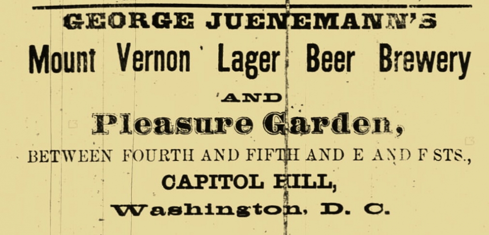 Item #46254 1872 Lager Beer Paper Ad